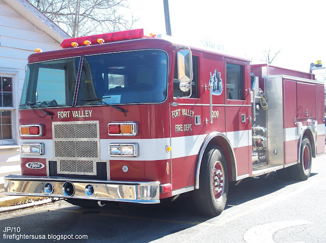 Fire Dept. Trucks GA. FL. AL. Rescue Station Firemen Volunteer ...