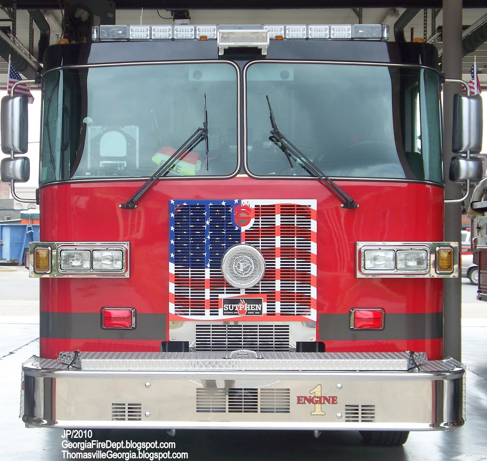 Fire Dept. Trucks GA. FL. AL. Rescue Station Firemen Volunteer ...