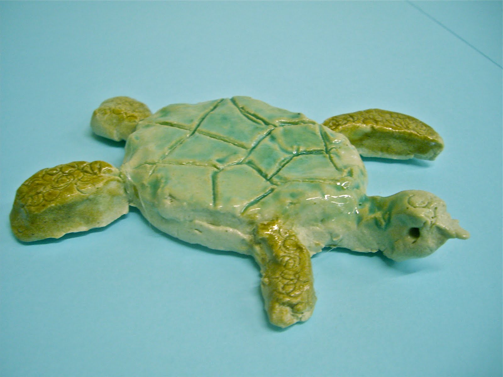 Use Your Coloured Pencils: Clay Turtles