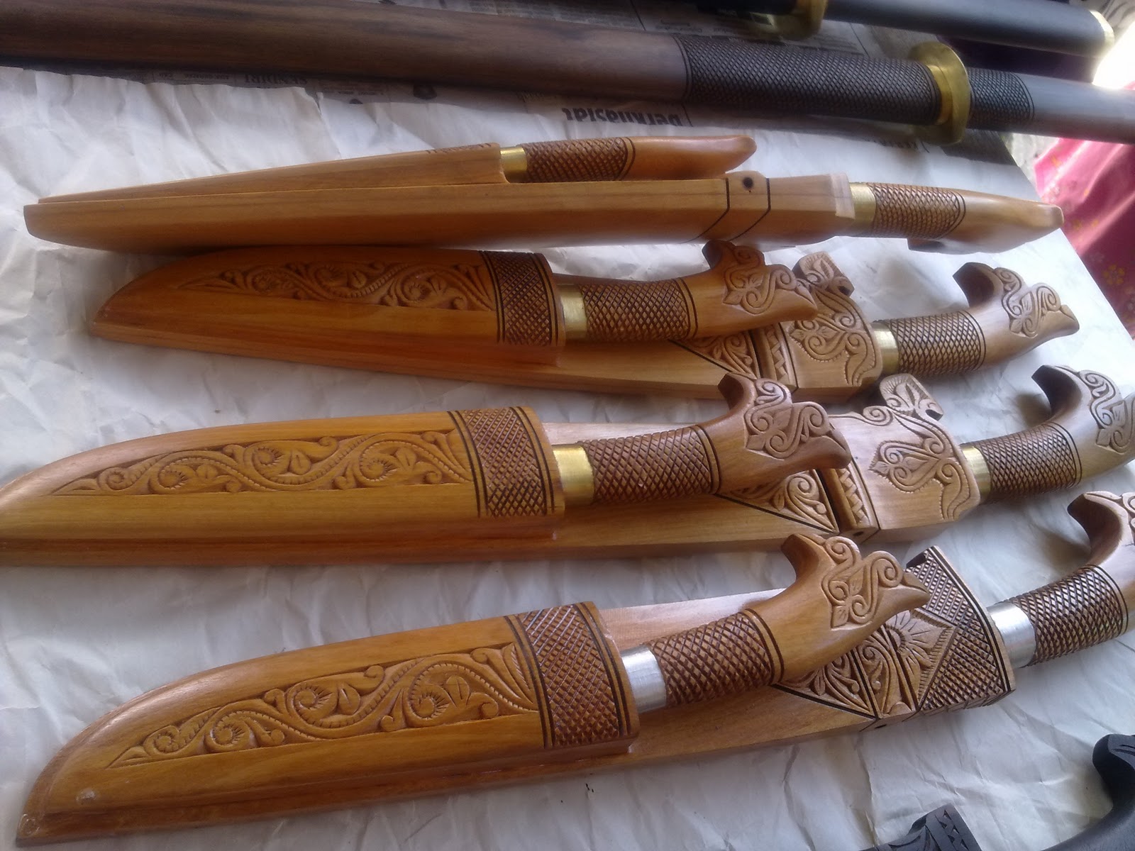 Pelbagai jenis parang: Parang kota belud