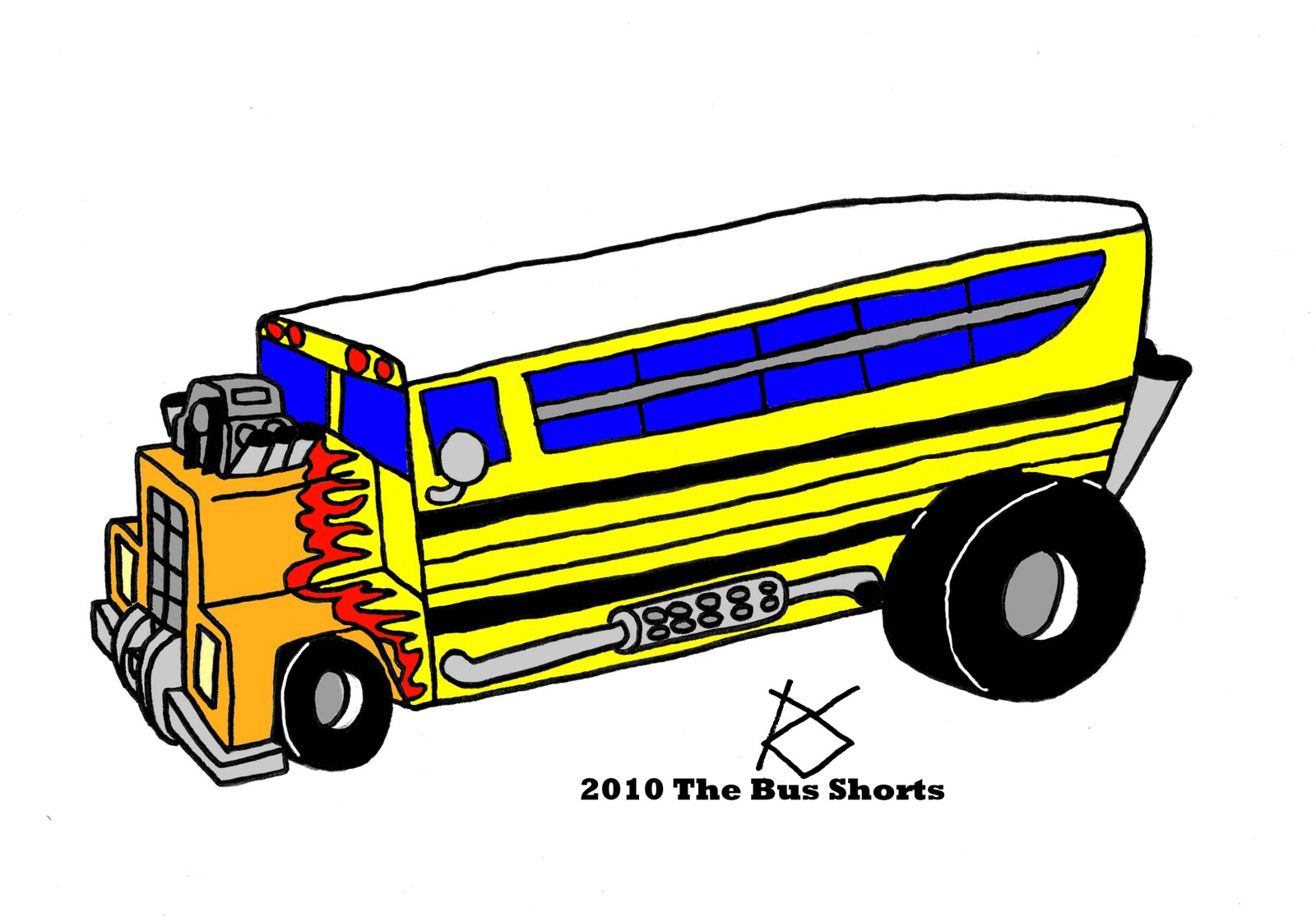 The Bus Shorts: Hot Rod Bus