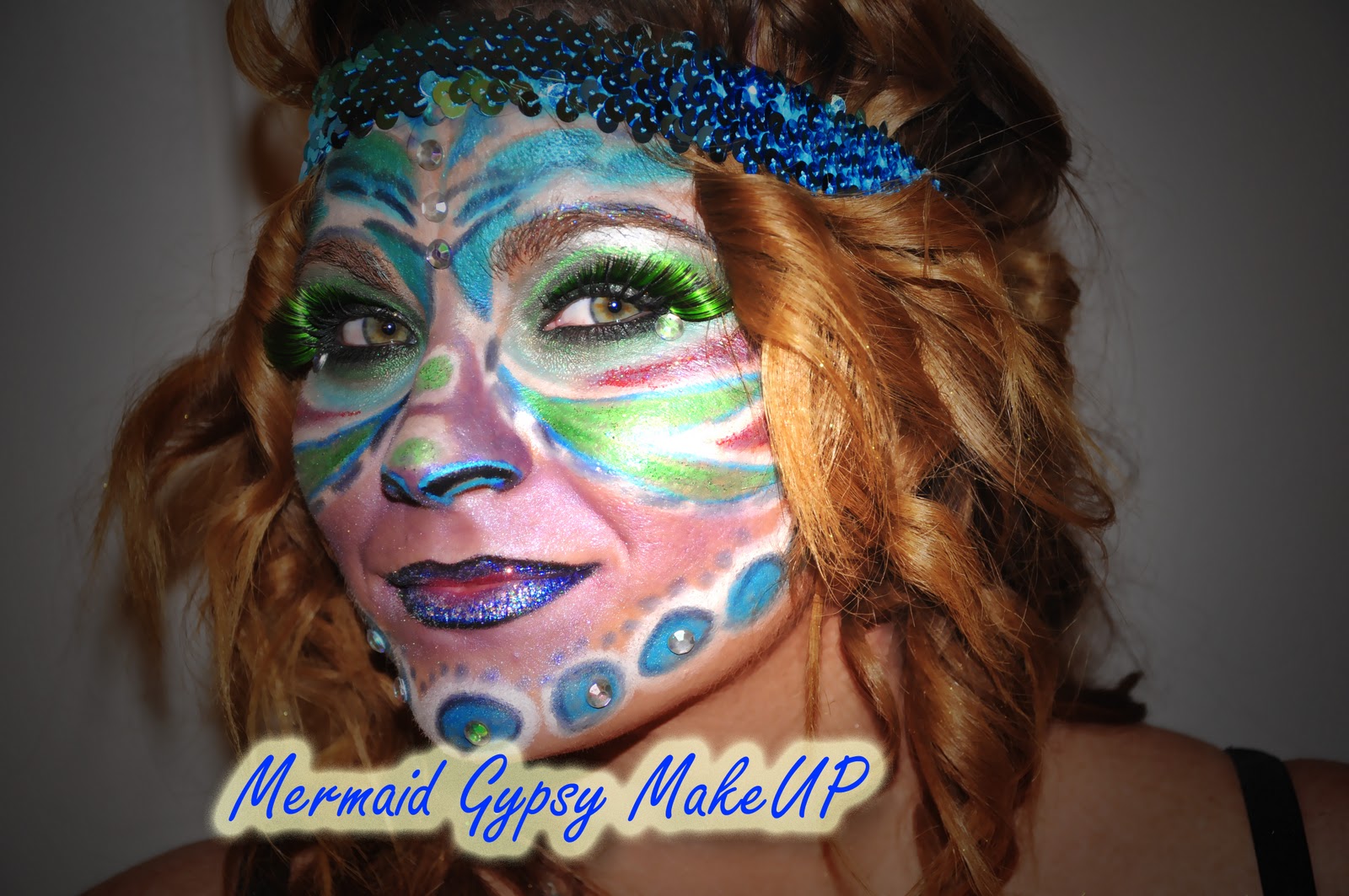 Mermaid Gypsy: Mermaid Gypsy MakeUp Art
