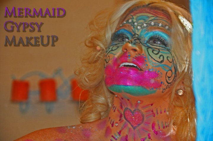 Mermaid Gypsy: Mermaid Gypsy MakeUp Art