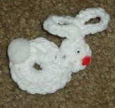 Passionate About Crafting : FREE Crochet Duck and Easter Bunny Pins