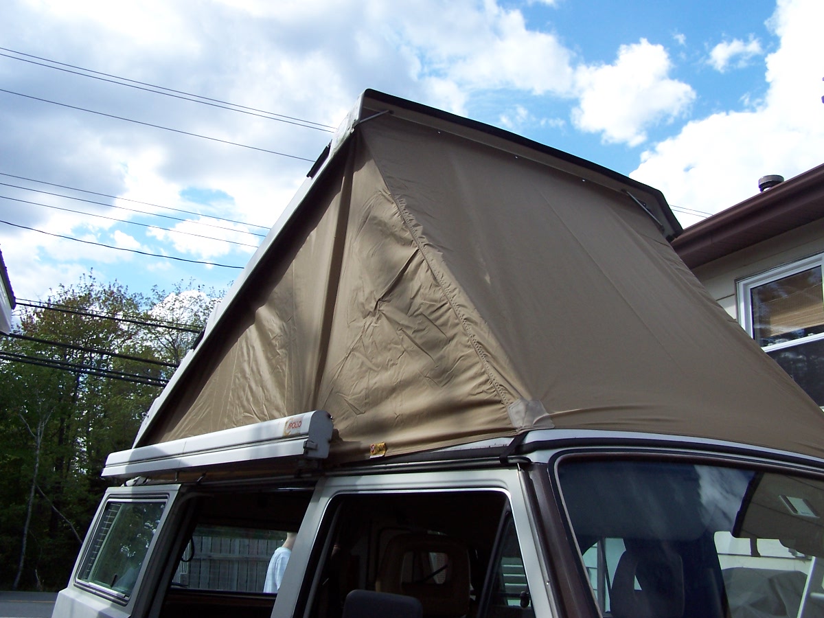 TheSamba.com :: Vanagon - View topic - GoWesty Rainfly Install - Need ...