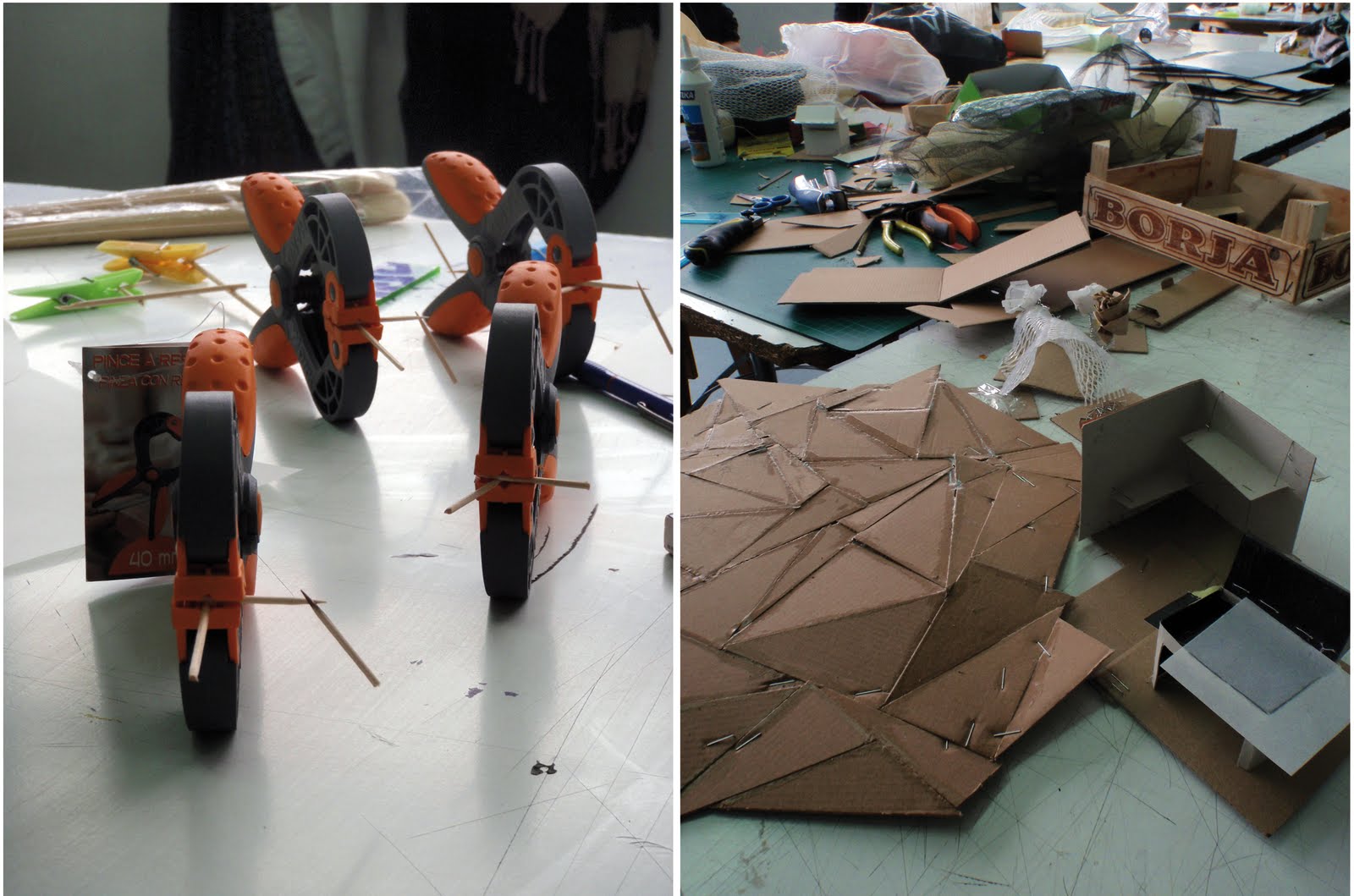 MANaa Diderot: sujet #5 / réalisation des maquettes