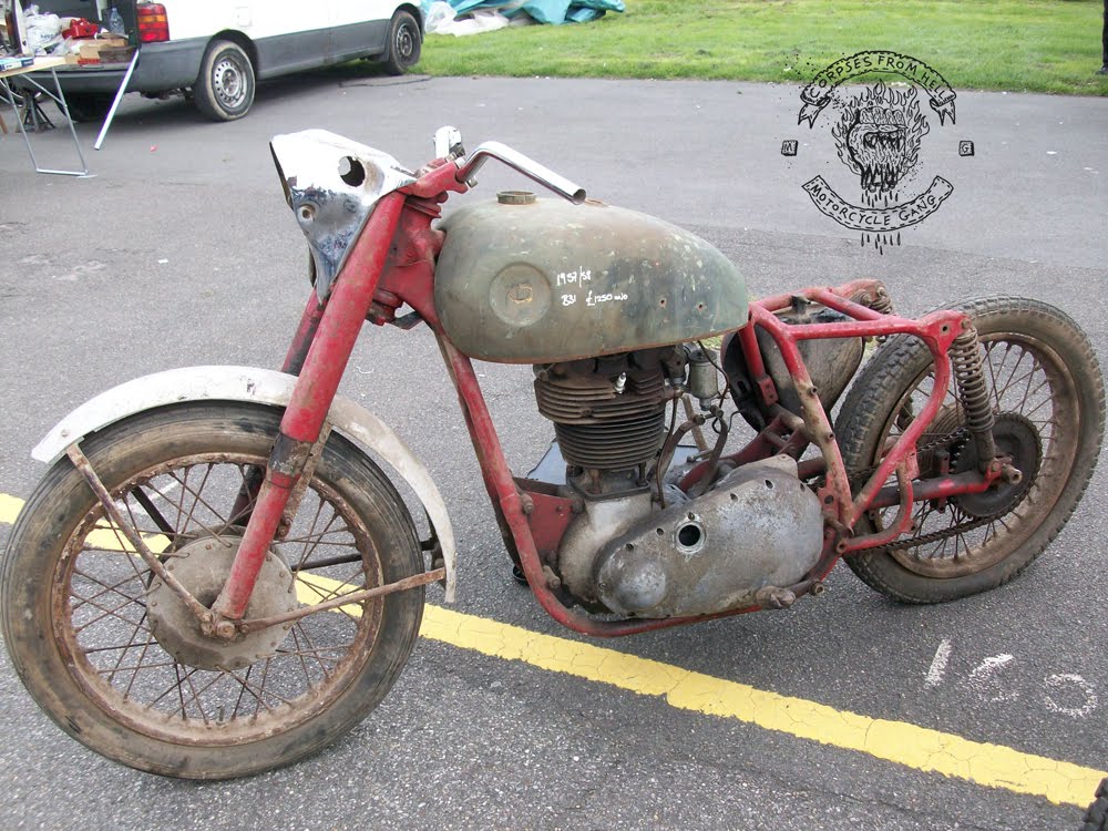 Corpses From Hell MG: BSA B31 swingarm