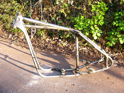 Corpses From Hell MG: BSA Goldstar duplex rigid type frame