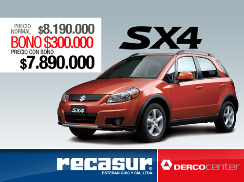 noticias recasur: VOLVIO!! BONOS SUZUKI EN RECASUR DERCOCENTER
