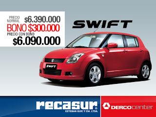 noticias recasur: VOLVIO!! BONOS SUZUKI EN RECASUR DERCOCENTER