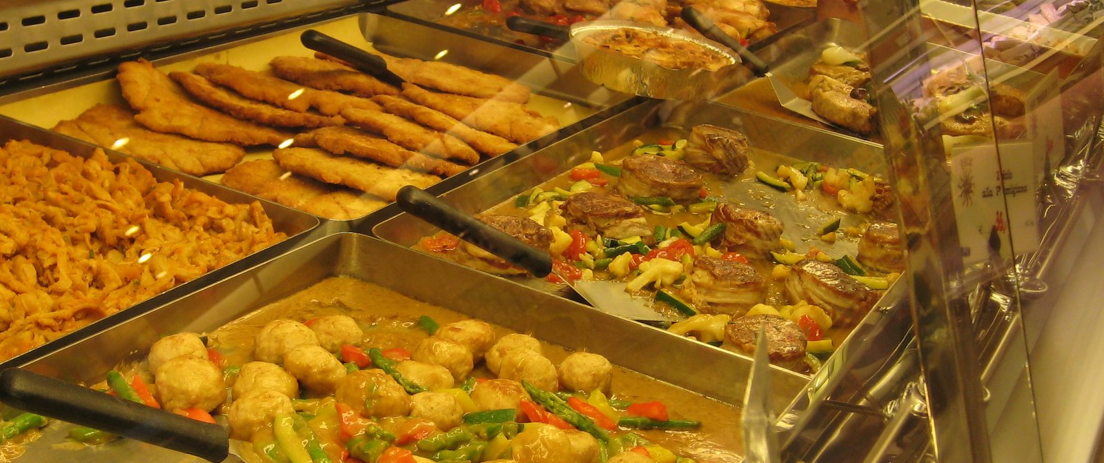 Our Rewarded World Cup: Amazing deli section at Peck