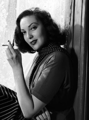 Starlet Showcase: Linda Darnell and her Lucky Strikes