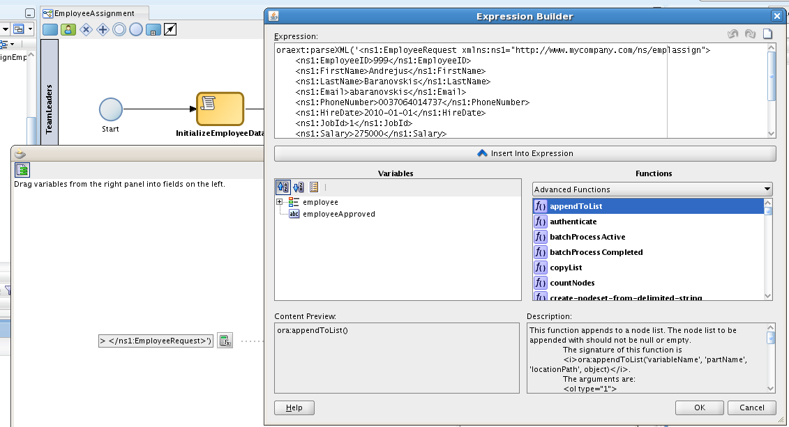 Andrej Baranovskij Blog Initializing Oracle Bpm 11g Process Payload From Oracle Adf 11g