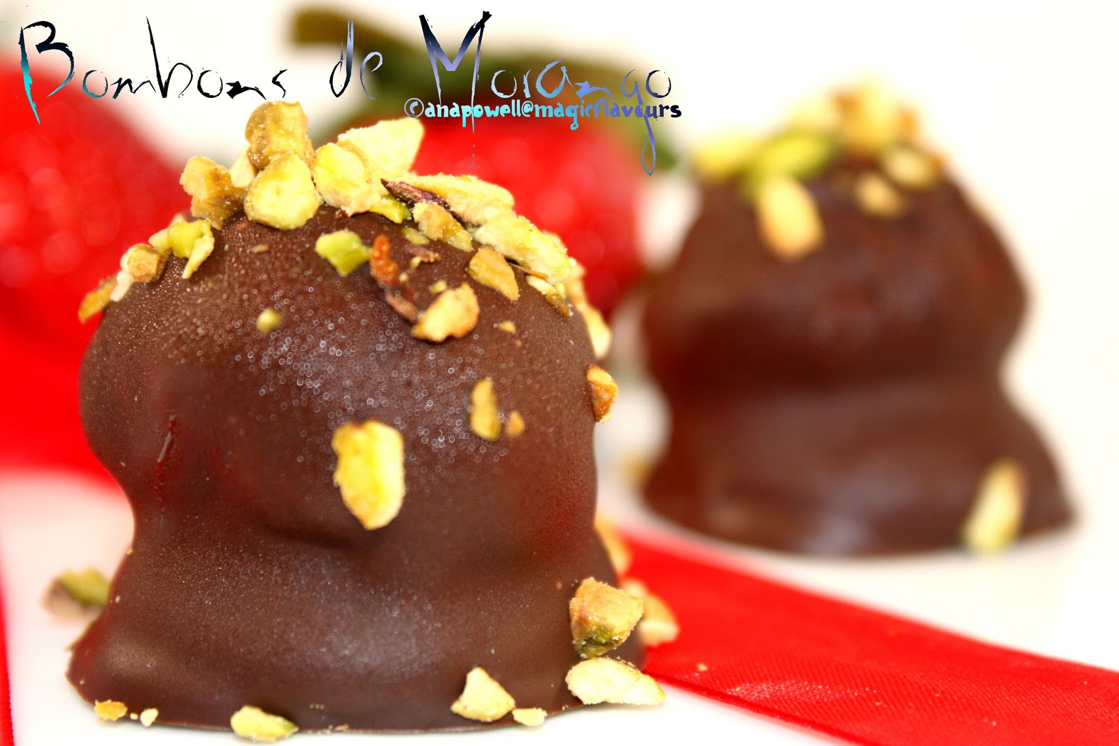 Magic Flavours: Strawberry Bonbons / Bombons de morango / Bombones de fresa