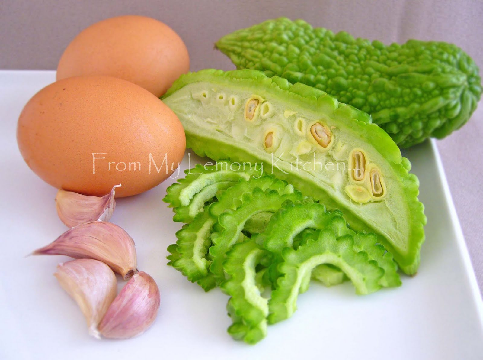 Bittergourd Stir Fry - Lisa's Lemony Kitchen