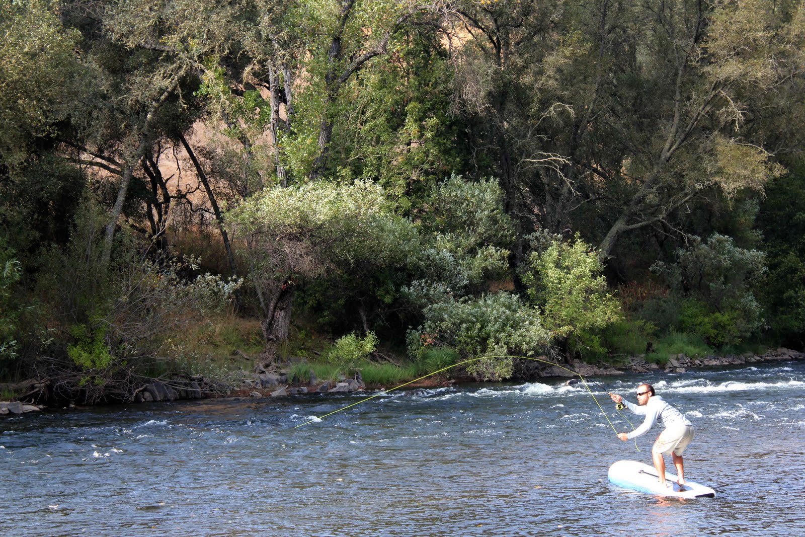 BURL FISH: Stand Up Paddle Board Fly Fishing