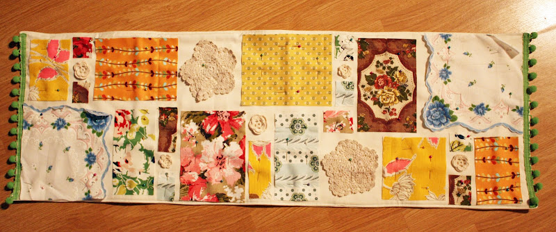 Vintage Fern: Scrap Happy Table Runner tutorial
