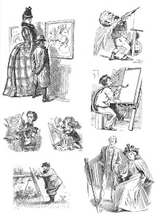 ECC Cartoonbooks Club: Humorous Victorian Spot Illustrations