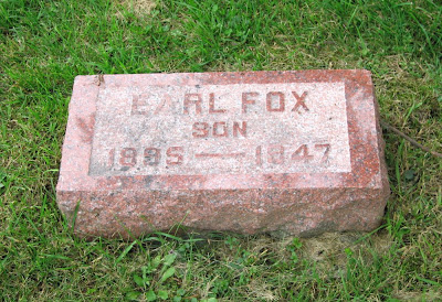 Lucas County's Salem Cemetery: Salem Cemetery Lot No. 24: John N. Fox ...
