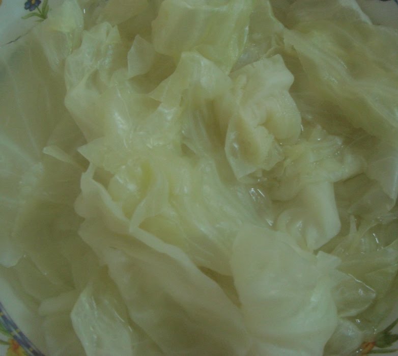 ♥ Dapurmaz ♥: ♥ Sambal Budu & Ulam Kobis Rebus ♥