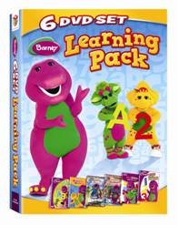 PS Mom Reviews: Barney Learning Pack 6 DVD Set Review + {Giveaway} (CLOSED)