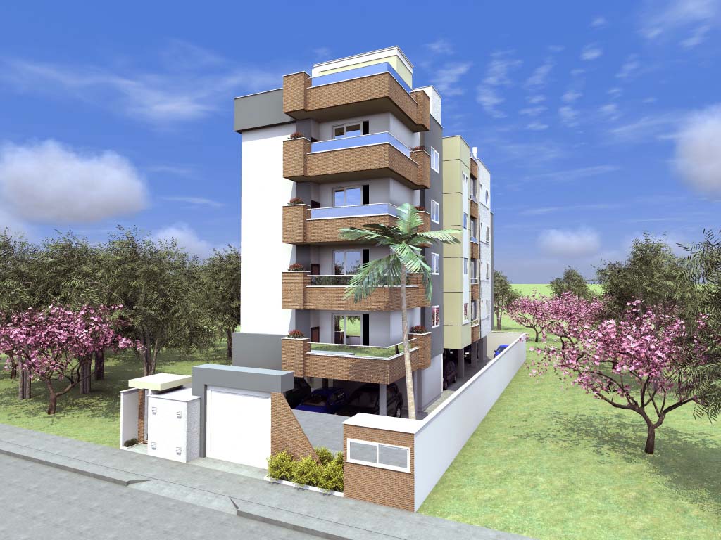 Wollo Design: Render Edificio Residencial