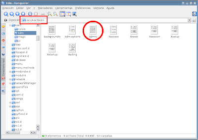 UsuarioDebian: KDE Display Manager (KDM)