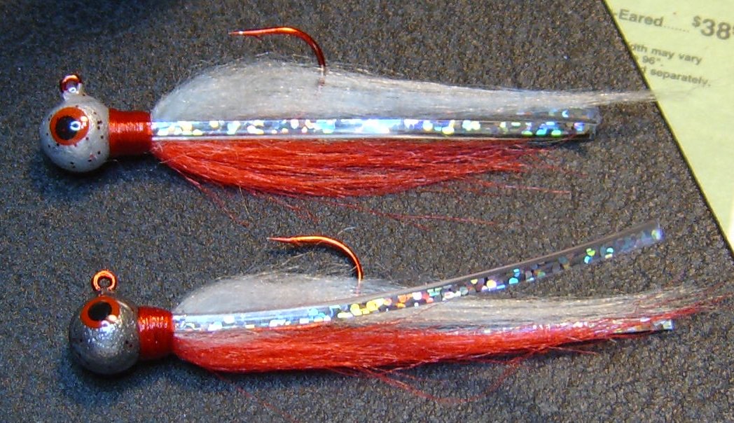 Pup's Jig Works: Redfins for River Bass