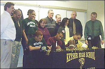 Keyser High School Boy's Basketball Team: 2009