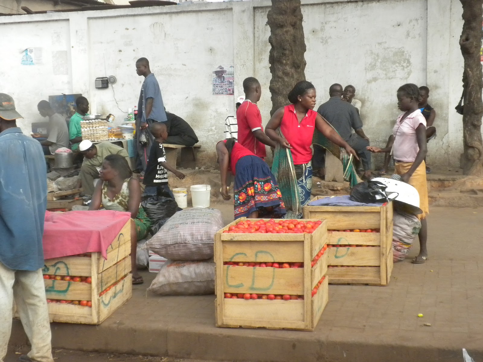 One Couple's Adventure in Africa: Shopping at the Kwame Nkrumah Market
