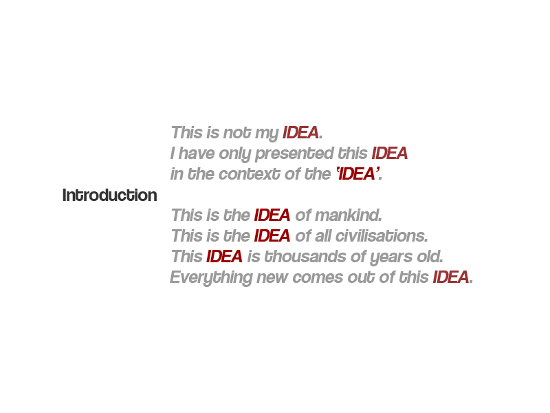 Traditions: The Idea: A 3-part series on Insight