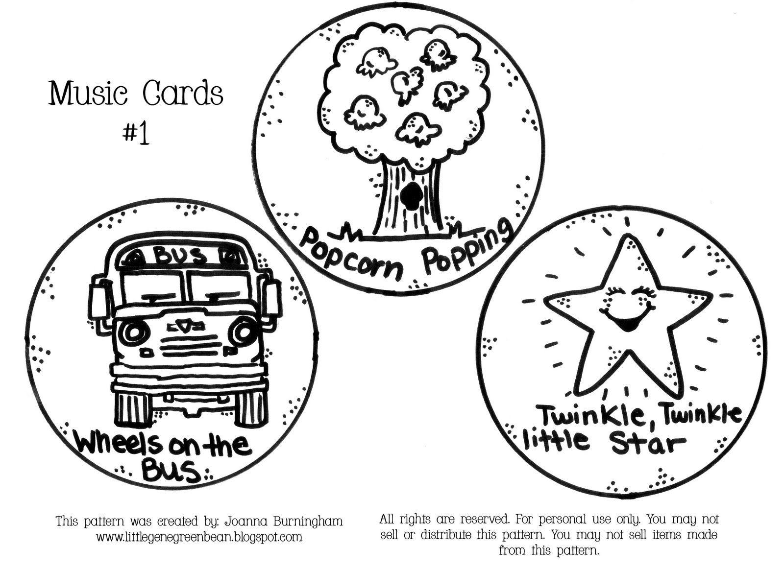 Little Gene Green Bean: Music Time Bin