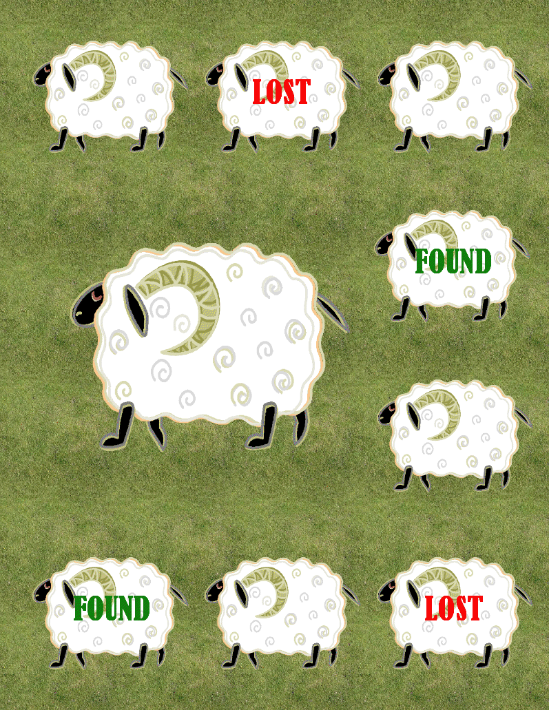 The Catholic Toolbox: The Good Shepherd File Folder Game