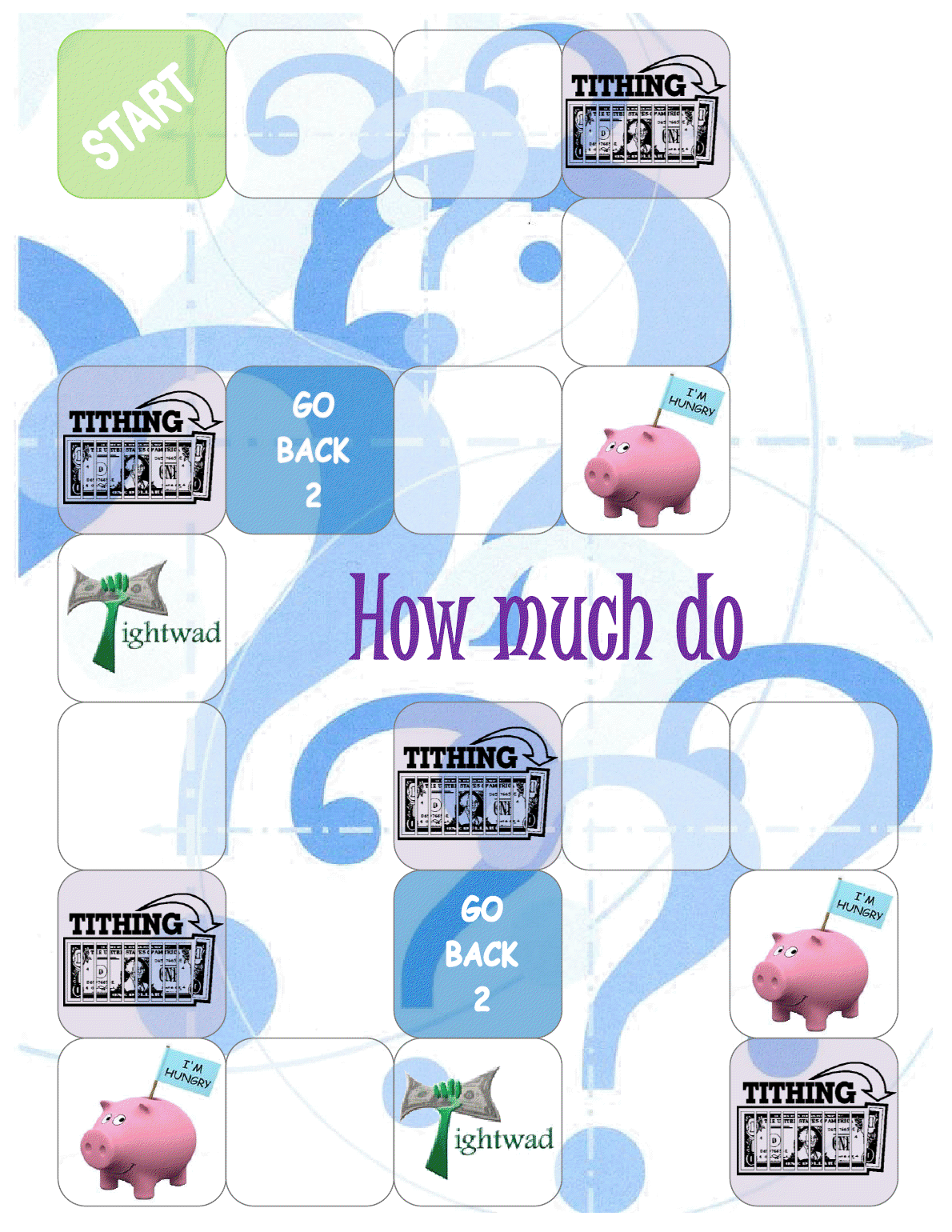 The Catholic Toolbox: How much do you tithe? (file folder game)