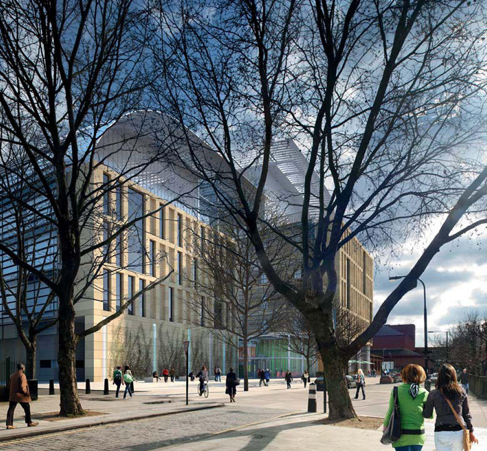 Super-laboratory by HOK and PLP Architects