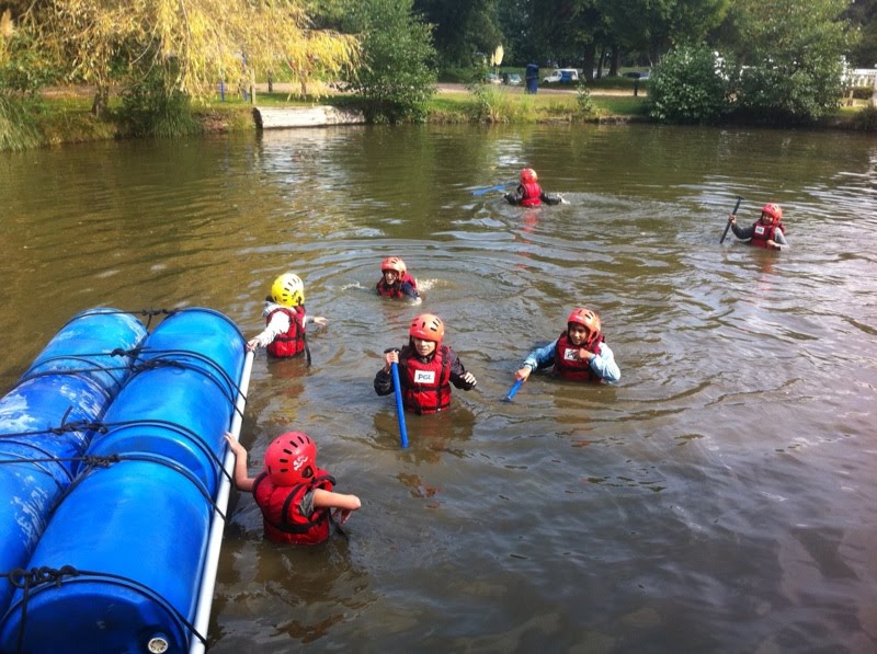 Y6 Residential to PGL: Raft building not going quite to plan for this ...