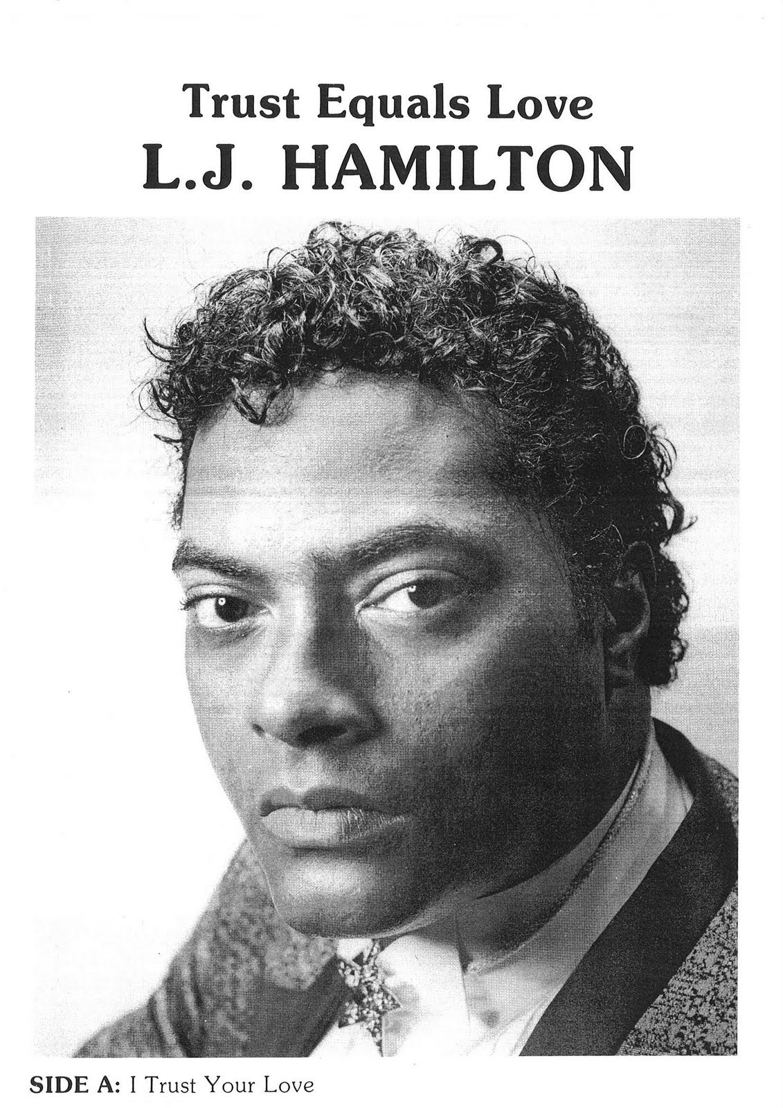 Mellow Soul & Sensual Grooves: L.J. HAMILTON – “I trust your love” (1990)