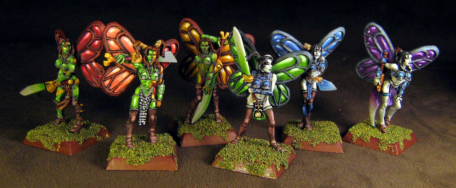 Carmen's Fun Painty Time: Fairy Meat and some old(er) painted minis