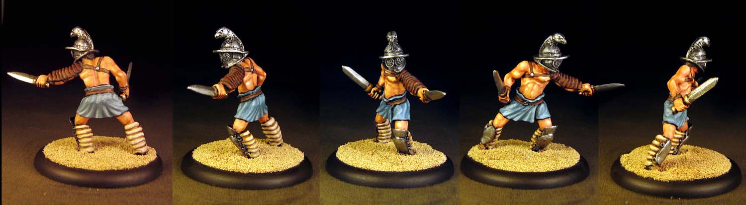 Carmen's Fun Painty Time: 54mm Gladiators: Dimachaerus