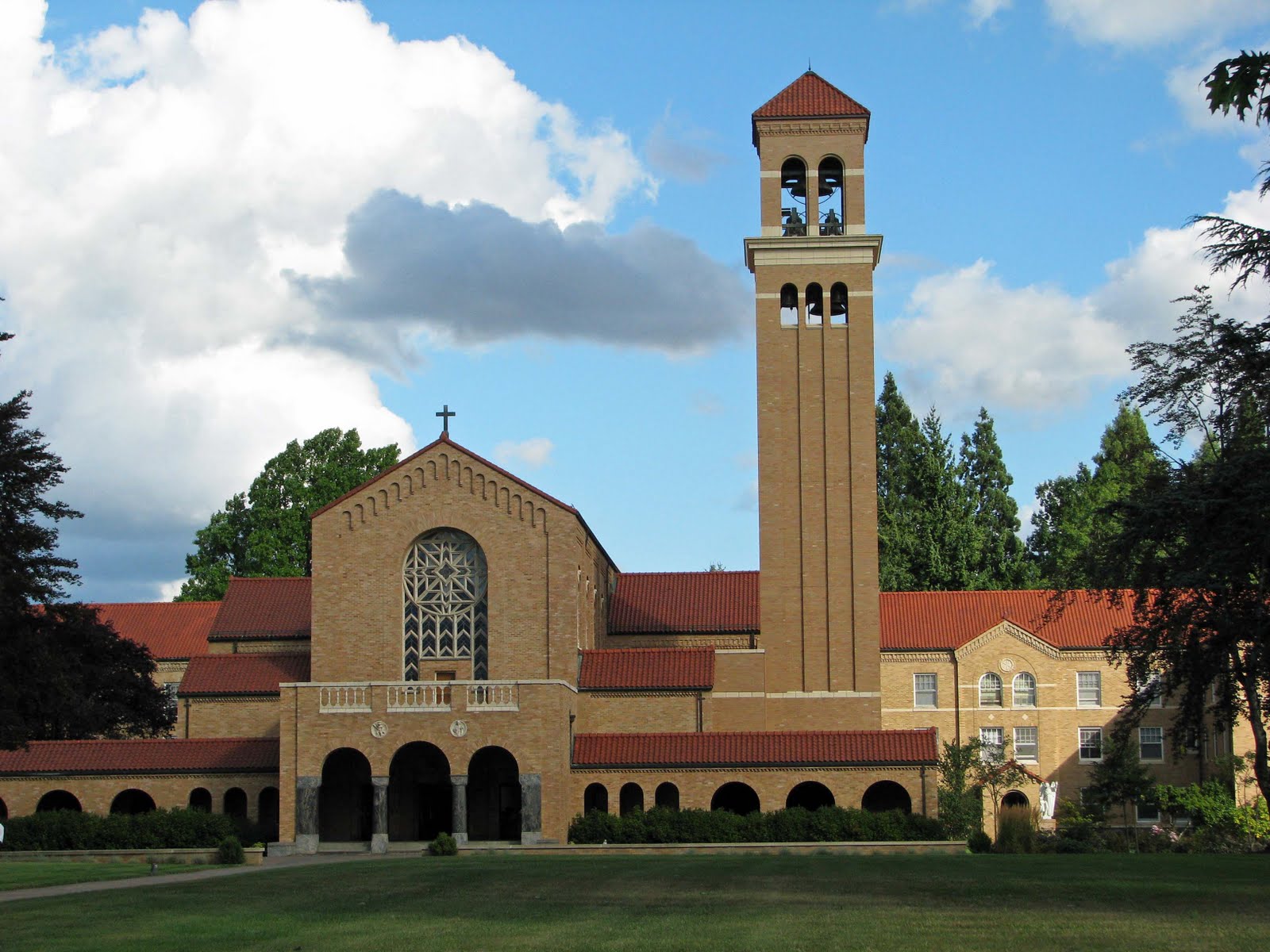 St. Mary's Catholic Church Mt. Angel, Oregon. My daughter was baptized ...