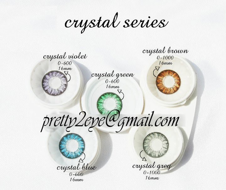 Colour Contact Lens: Crystal Series