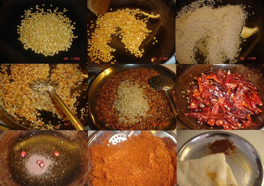 Eat Well, Live Well: Dosai Milagai Podi a.k.a Gun Powder and Idlies ...