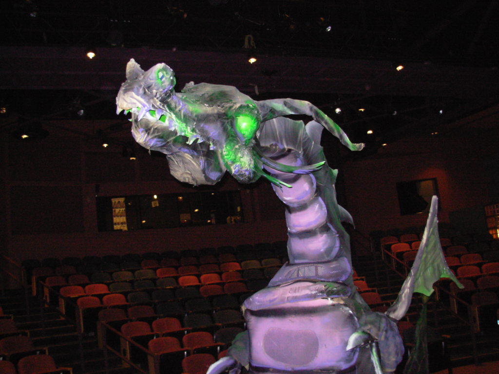Steffon Moody Design: Dragon Puppet I created for CenterStage - 1 ...