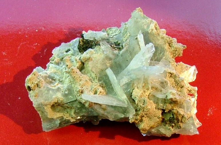 Blue Barite in Wyoming: Blue Barite Crystals from Wyoming