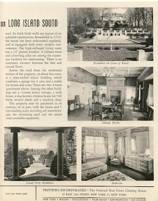 Old Long Island: When George M. Cohan's Residence Was For Sale
