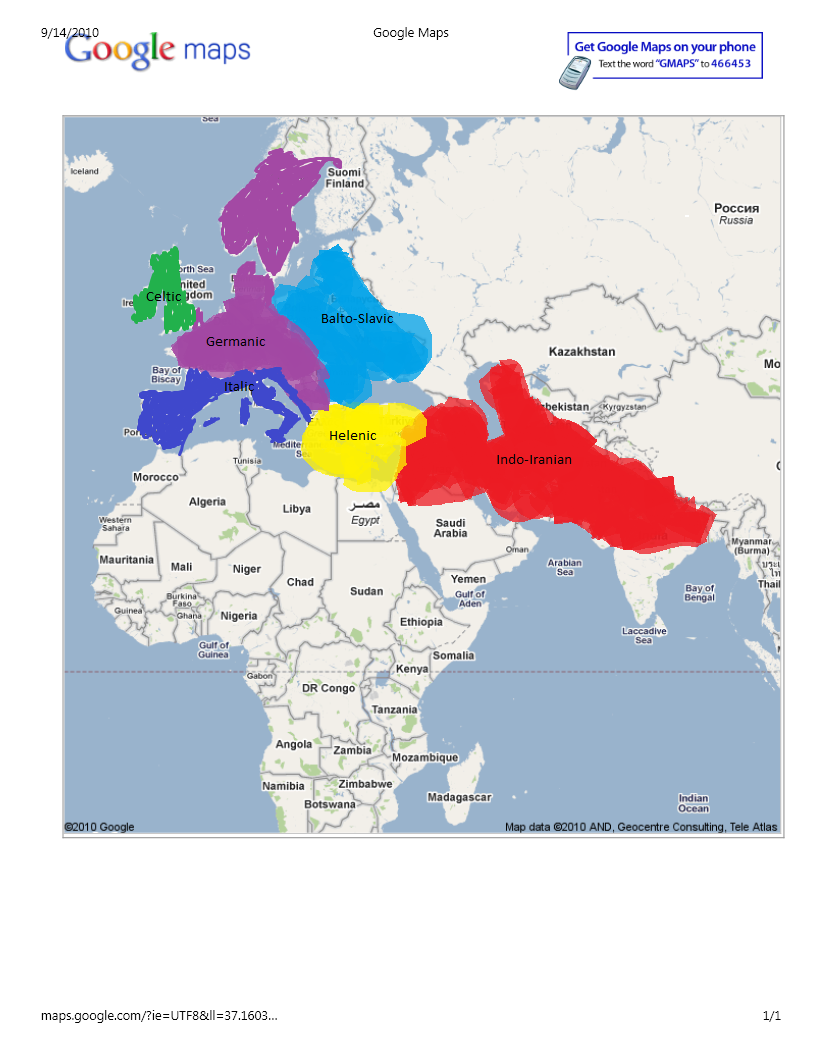 MannionHumanGeo: The Indo-European Tribes