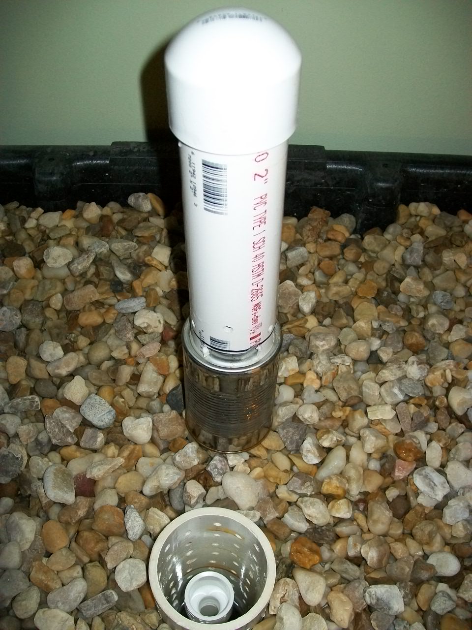 3x5 Aquaponics: Aquaponics plumbing - the Bell Siphon