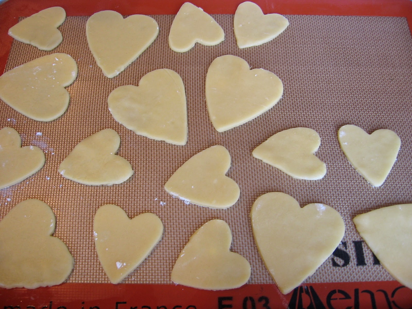 Needle and Spatula: Valentine Heart Sugar Cookies - Part 1