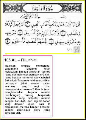 SURAH BERTAJUK: SURAH AYAT LAZIM