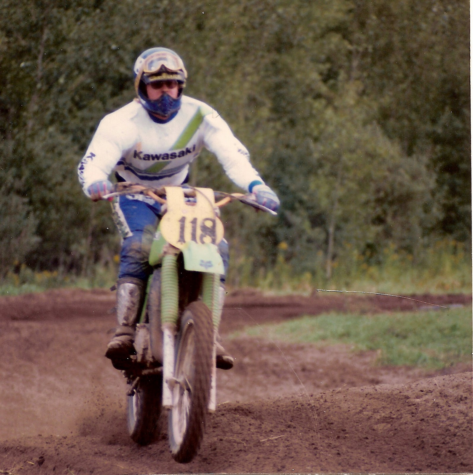 Tales from the Scott Haraldson Motocross Archives: moto scott kx 420 mora 1